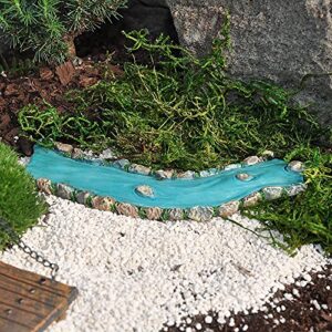 Curved River for Miniature Garden, Fairy Garden