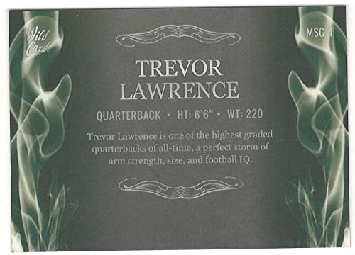 TREVOR LAWRENCE RC SP /20 2021 Wild Card Silver Smoking Gun ROOKIE Jaguars #1