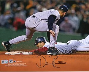 dave roberts boston red sox autographed 8″ x 10″ 2004 alcs steal photograph – autographed mlb photos