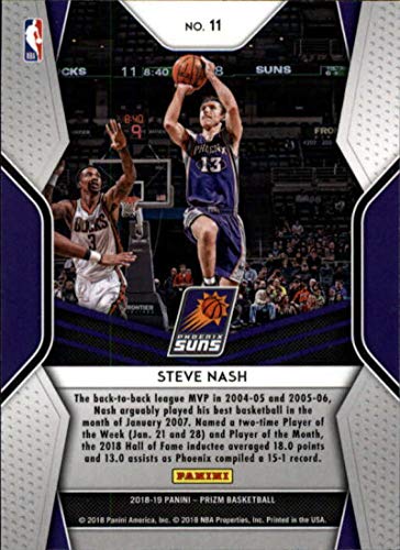 2018-19 Panini Prizm Dominance #11 Steve Nash Phoenix Suns NBA Basketball Trading Card