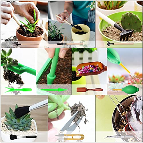 84 PCS Garden Tools Set,10pcs Succulent Tools Set Included 6pcs Heavy Duty Aluminum Gardening Hand Tools with Garden Tool Bag,Knee Pads Gloves Sprayer etc. Gardening Gifts for Men Women Garden Gifts