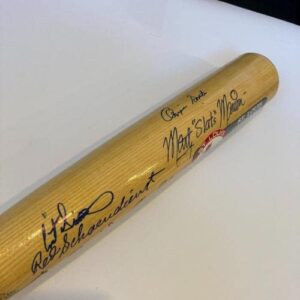 Stan Musial St. Louis Cardinals HOF Multi Signed Cooperstown Baseball Bat JSA - Autographed MLB Bats