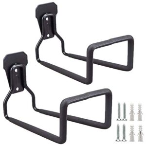 egofy 2pcs garden hose holder wall mount water hose hook hanger,heavy duty tube stand for outside yard