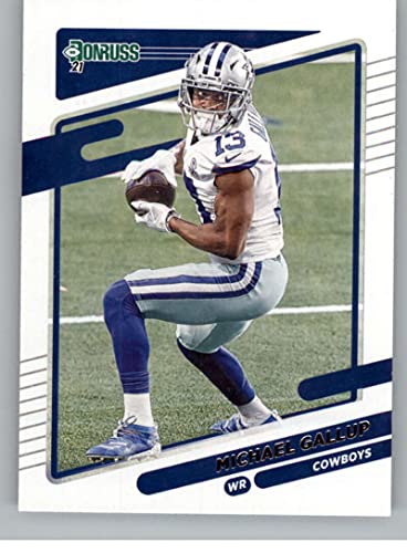 2021 Donruss #192 Michael Gallup Dallas Cowboys NFL Football Trading Card