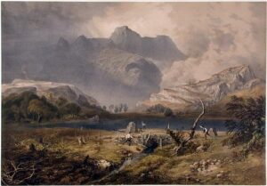 [view of the lake district]