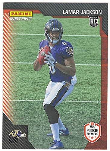 LAMAR JACKSON RC 2018 Panini Instant /295 Rookie RPS 1st Look NM+-MT+ Football #11 Ravens