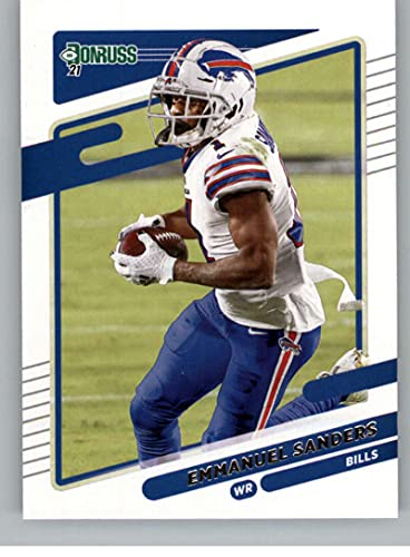 2021 Donruss #97 Emmanuel Sanders Buffalo Bills NFL Football Trading Card