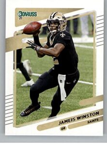 2021 donruss #4 jameis winston new orleans saints nfl football trading card