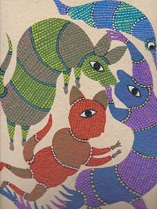 unite – gond tribal original art