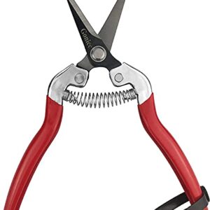 gonicc Professional Micro-Tip Pruning Snip (GPPS-1008), Small Garden Hand Pruner & shears For Arranging Flowers, Trimming Plants & Hydroponic Herbs, And Harvesting Fruits & Vegetables.