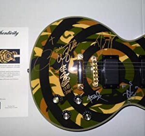 Signed Black Label Society Zakk Wylde Autographed Guitar Certified Psa Dna # Ad03872