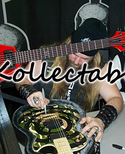 Signed Black Label Society Zakk Wylde Autographed Guitar Certified Psa Dna # Ad03872