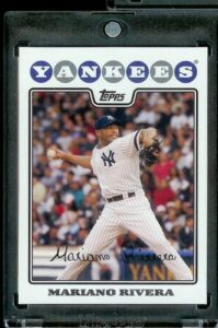 2008 topps baseball card #590 mariano rivera