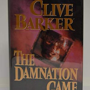 CLIVE BARKER signed The Damnation Game (Hardcover) First Edition/First Printing