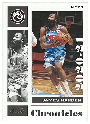 JAMES HARDEN 2020-21 Panini Chronicles NM+-MT+ Basketball #49 Nets