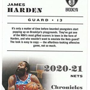 JAMES HARDEN 2020-21 Panini Chronicles NM+-MT+ Basketball #49 Nets