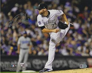 autographed wade davis 8×10 colorado rockies photo fanatics