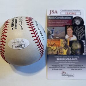 Billy Wagner Signed Autographed Official Major League (OML) Baseball - JSA COA