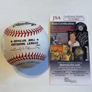 Billy Wagner Signed Autographed Official Major League (OML) Baseball - JSA COA