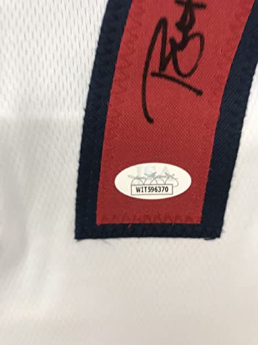 Bret Saberhagen Signed Autographed Boston White Baseball Jersey - JSA COA