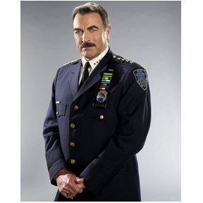 tom selleck 8×10 photo magnum pi blue blood in uniform