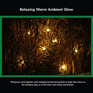 Lumin PRO Solar Lights Outdoor Waterproof Firefly Lights | Bendable & Adjustable | 8LED 2 Pack | Solar Outdoor Lights | Garden, Pathways, Yards, Patios, Landscapes | Outdoor Lights for Patio