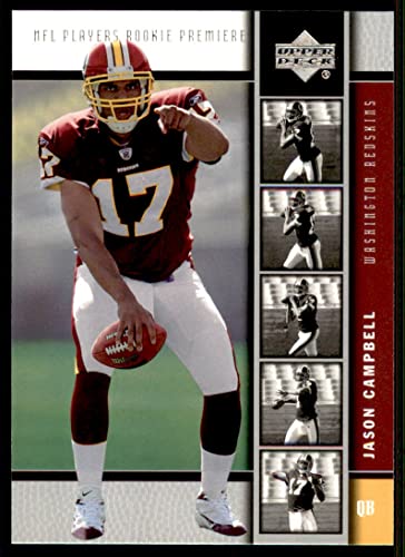 Jason Campbell - Redskins 2005 Upper Deck Rookie Premiere NFL Football Card #26