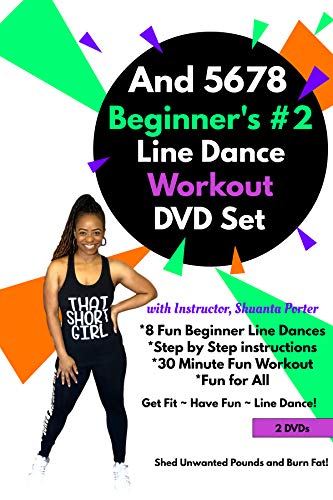 And 5678 Beginner's #2 Line Dance Workout DVD Set