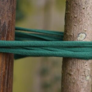 Biostretch Extra Wide Tree Ties and Large Plant String | Environmentally Smart Soft Green Plant Support and Garden Twine (Bio Extra Wide 26 ft / 8M)