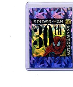 spider-man ii 30th anniversary trading cards prism card p8