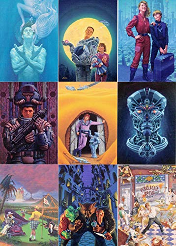 JAMES WARHOLA 1995 FPG COMPLETE BASE CARD SET OF 90 FANTASY ART