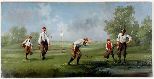 Edwardian Golfers