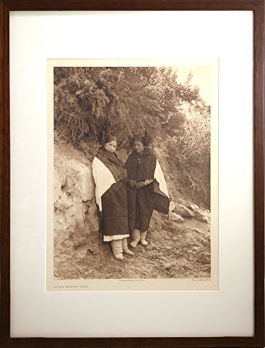 At the Trysting Place by Edward Curtis, Original Photogravure, 17.75x13