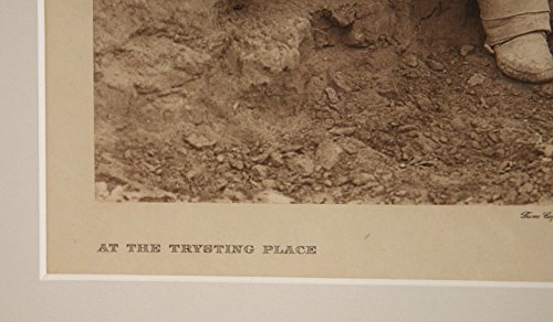 At the Trysting Place by Edward Curtis, Original Photogravure, 17.75x13