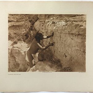 Counting the Record by Edward S. Curtis (1868-1952), Original Photograph, 13.75x17