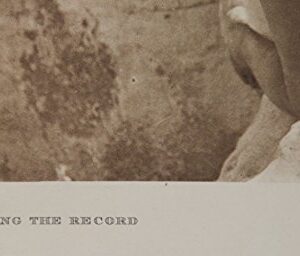 Counting the Record by Edward S. Curtis (1868-1952), Original Photograph, 13.75x17