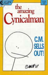 amazing cynicalman, the #1 vf ; eclipse comic book | matt feazell