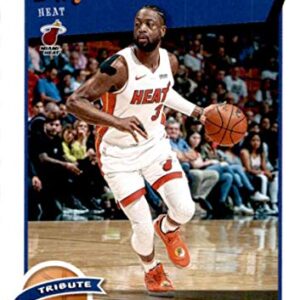 2019-20 Panini NBA Hoops #287 Dwyane Wade Miami Heat Basketball Card