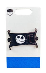 disney pin – jack skellington ”love” pin