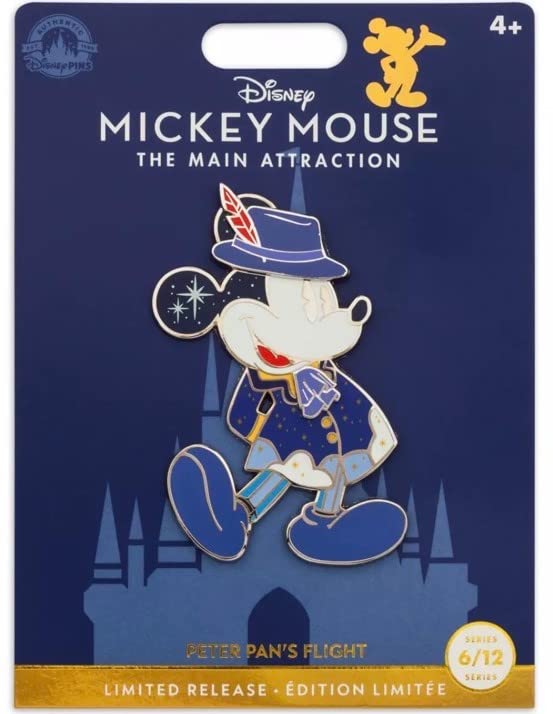 Disney Pin - Mickey Mouse Main Attraction - Peter Pan's Flight