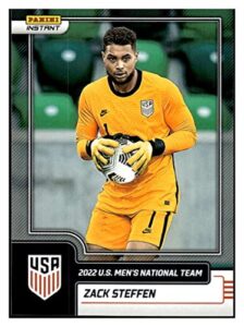 zach steffen 2022 panini instant usa soccer men collection #12 special release