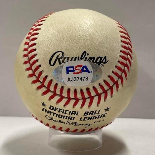 Johnny Bench Single Signed Baseball. Auto PSA - Autographed Baseballs