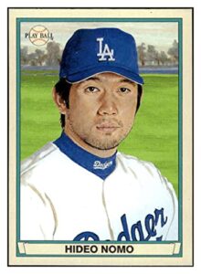 hideo nomo 2003 upper deck play ball #31 nm-mt mlb baseball dodgers