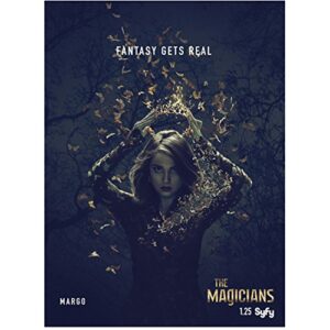 summer bishil 8 inch x 10 inch photograph the magicians (tv series 2015 – ) “margo” title poster kn