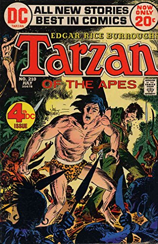 Tarzan (DC) #210 VG ; DC comic book | Joe Kubert