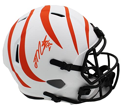 Joe Mixon Signed Cincinnati Bengals Speed Full Size Lunar NFL Helmet - Autographed NFL Helmets