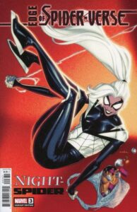 edge of spider-verse (2nd series) #3b vf/nm ; marvel comic book | night-spider variant