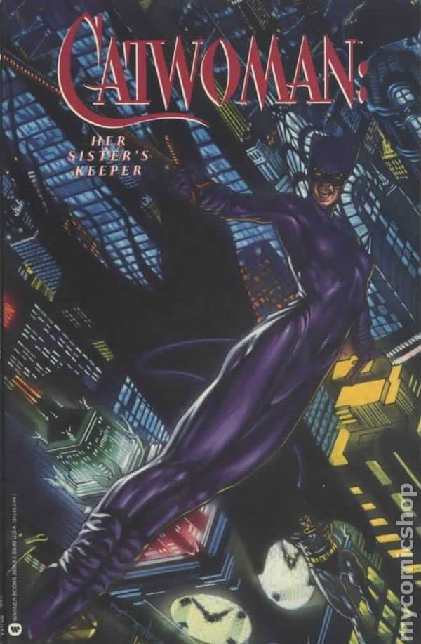 CATWOMAN: HER SISTER'S KEEPER WARNER BOOKS 1ST PRINTING