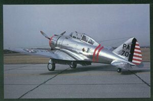 seversky p-35 pursuit airplane wwii air corps postcard