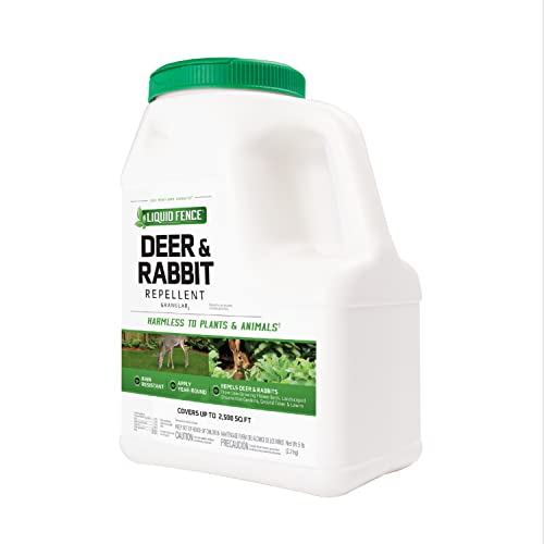 Liquid Fence Deer & Rabbit Repellent Granular, 5-Pound